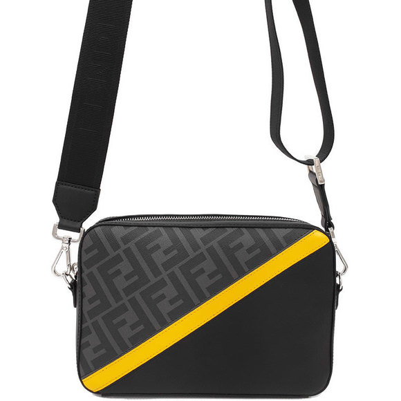 Fendi | Bags | Fendi Case Diagonal Bag Gray Shoulder Camera | Poshmark